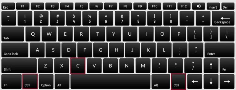 Best Practical Guide to Ctrl+C shortcut for copying text, files