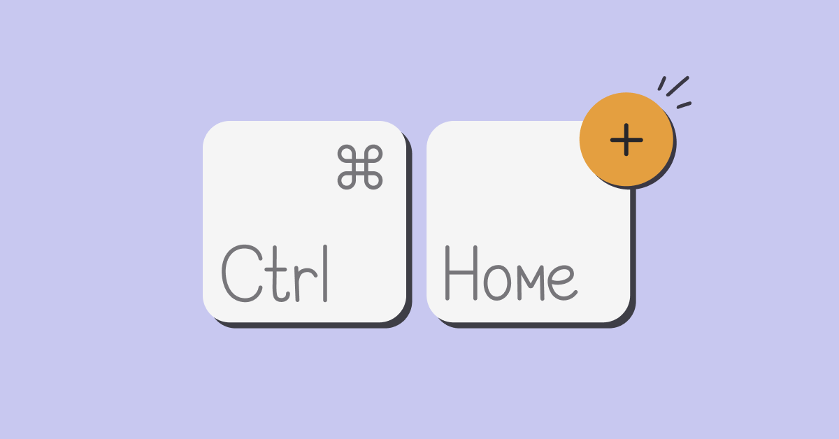 Best Practical Guide to Ctrl+Home shortcut to jump to beginning of document.