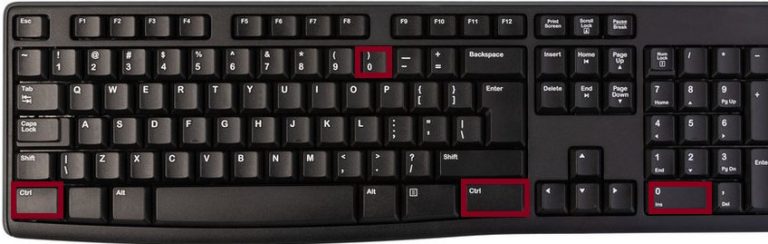 Best Practical Guide to Ctrl+0 shortcut to reset Zoom level 100%